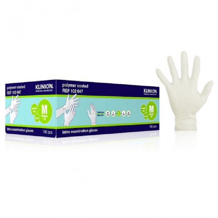 Persoonlijke Bescherming > Handschoenen > Handschoen Latex Klinion PC
