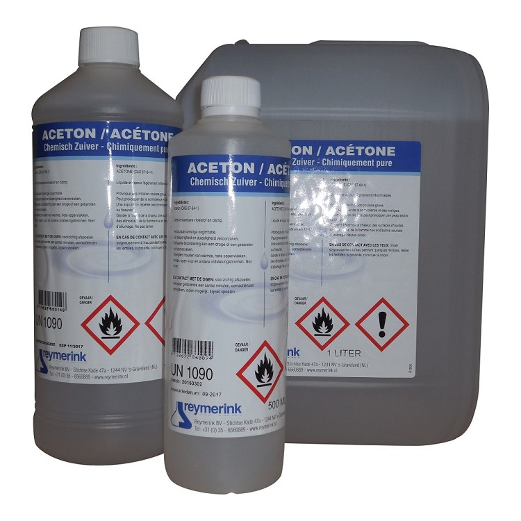 Reiniging en Desinfectie > Reiniging > Oppervlakte Reiniging > Aceton